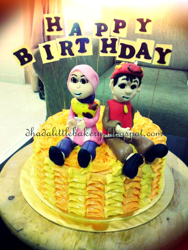 dhadalittlebakery: Yaya & Boboiboy Birthday Cake