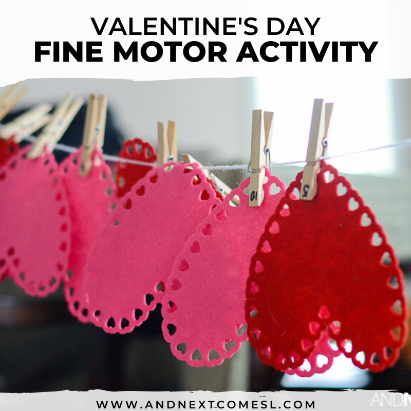 Valentine's Day Fine Motor Activity | And Next Comes L - Hyperlexia ...