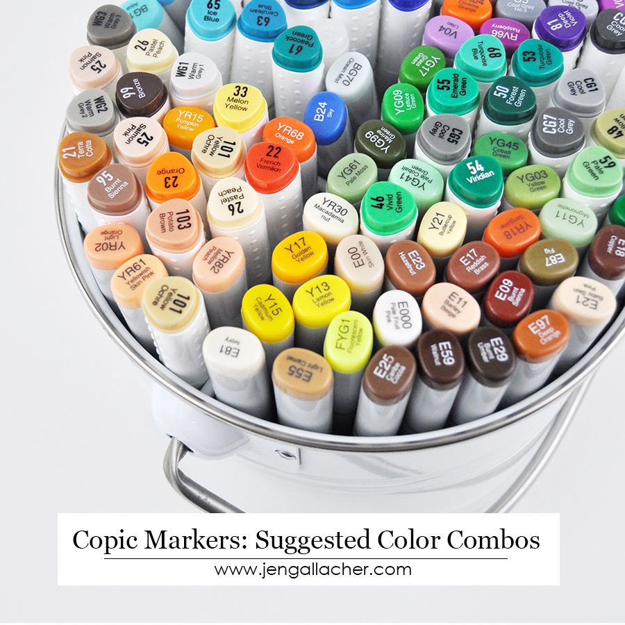 The Best Copic Marker Color Combinations and Sets | Jen Gallacher