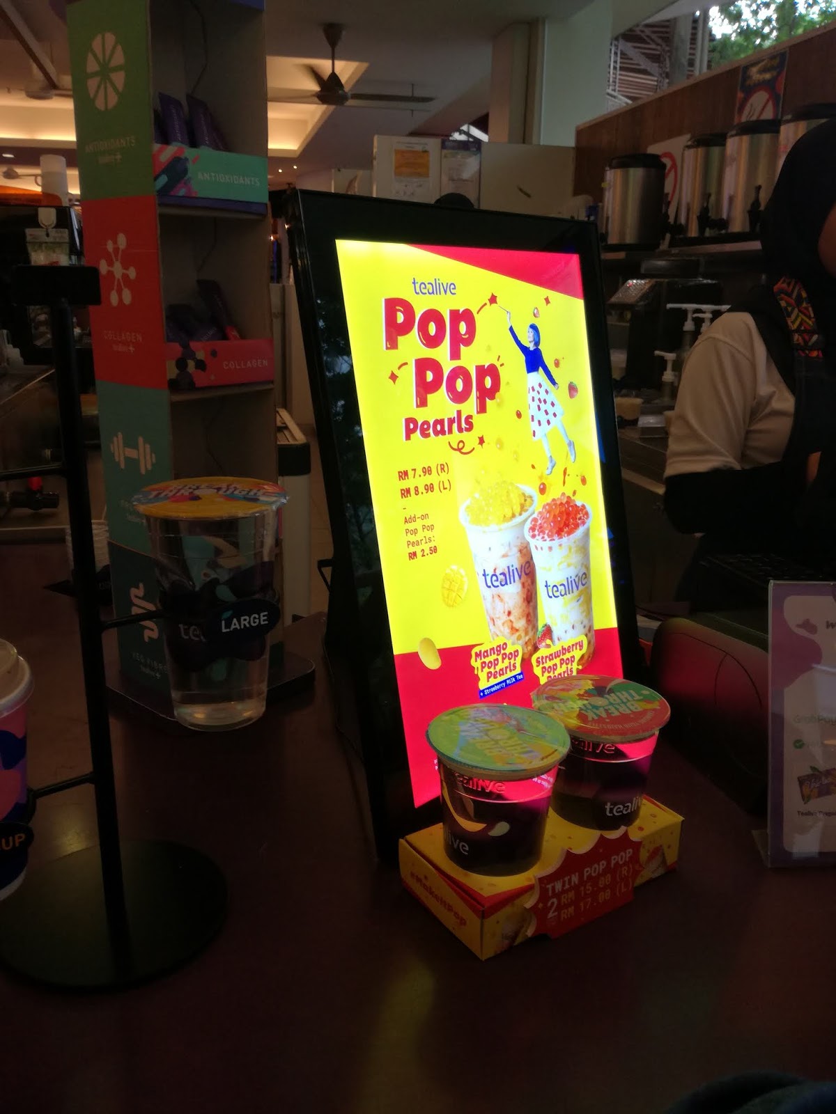 Farhana Jafri: Tealive Mango Pop Pop Pearls Milk