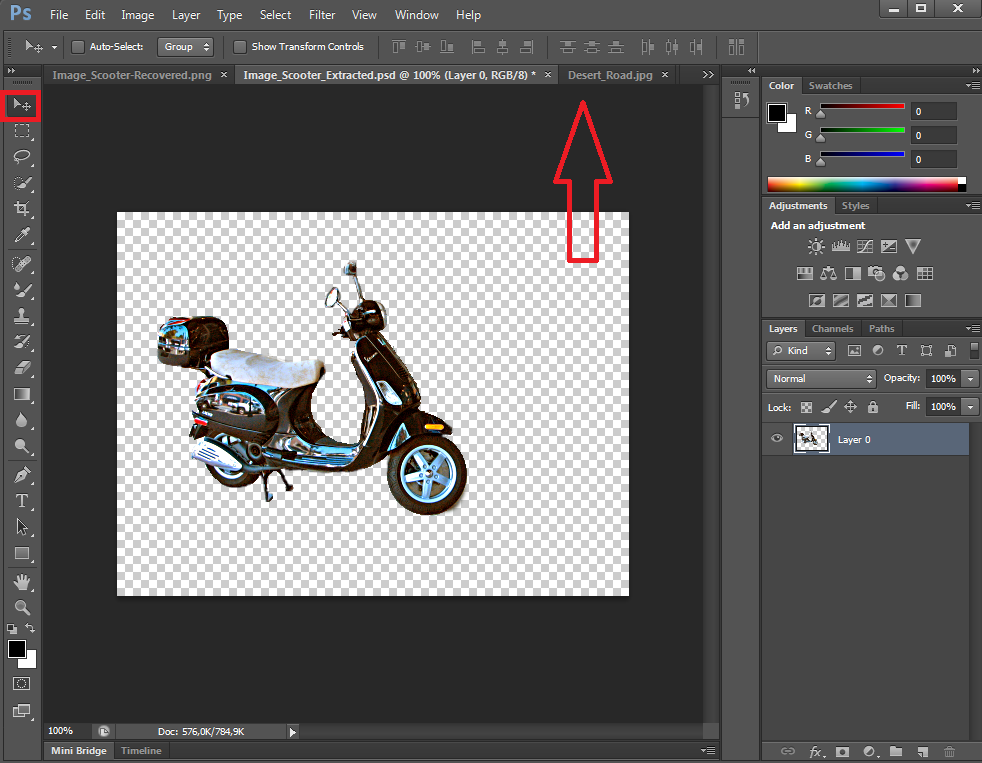 Photo Editor: Insert an object/a person into a picture in Photoshop