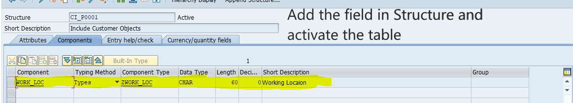 SAP for Abapers: Enhancement of the standard infotype 0001 for HR in ...