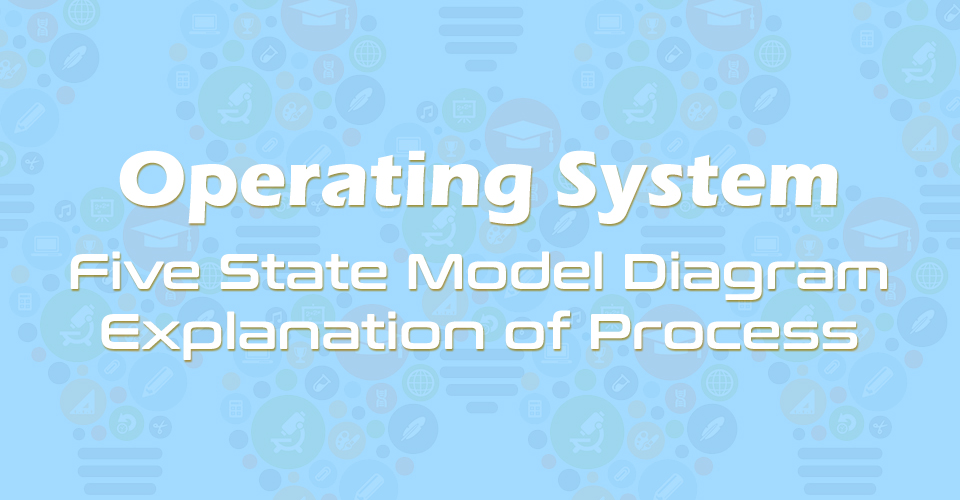 Define Five state model with Diagram. And also complete explanation of ...