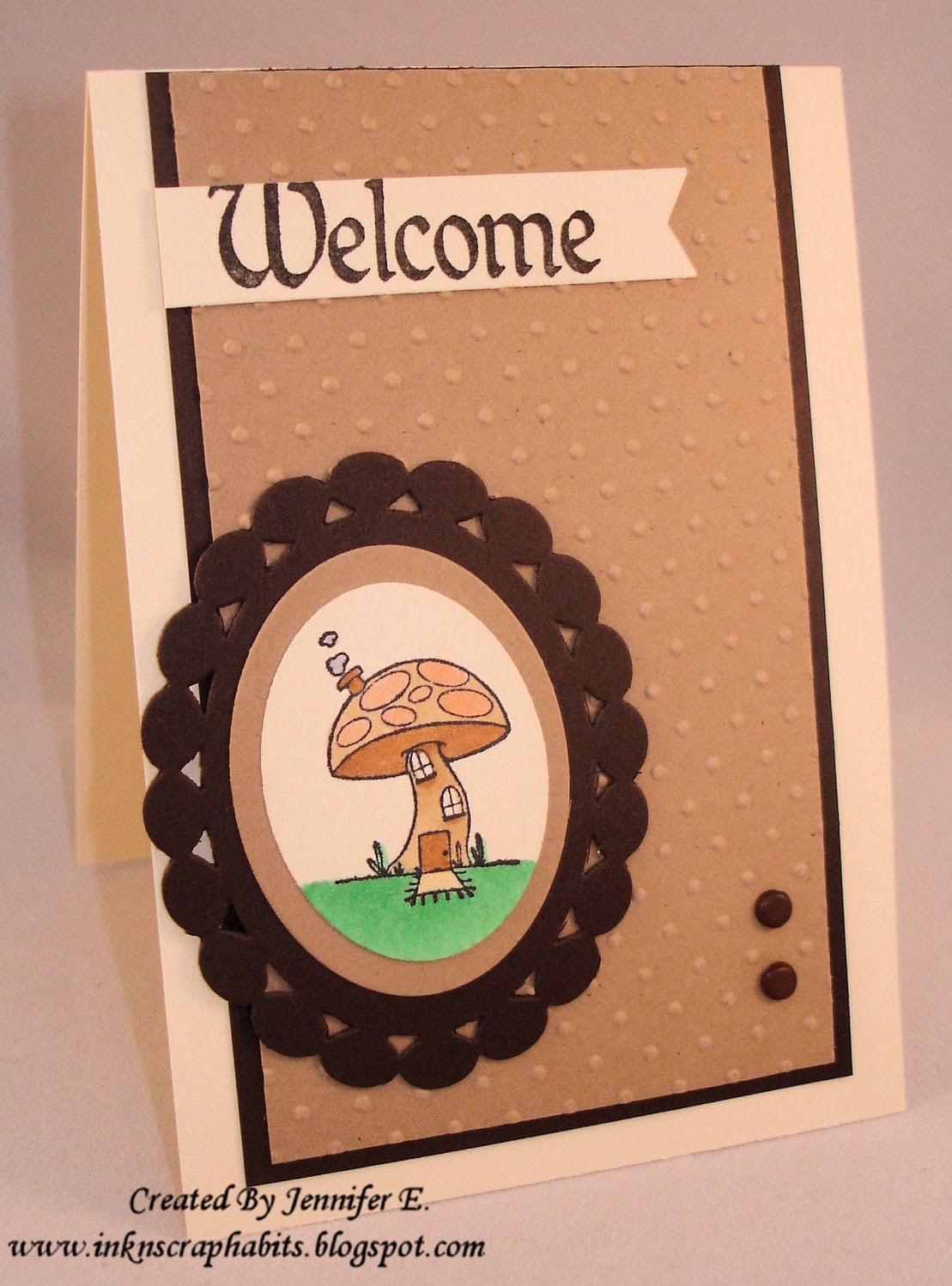 DRS Designs Rubber Stamps: New Home Welcome