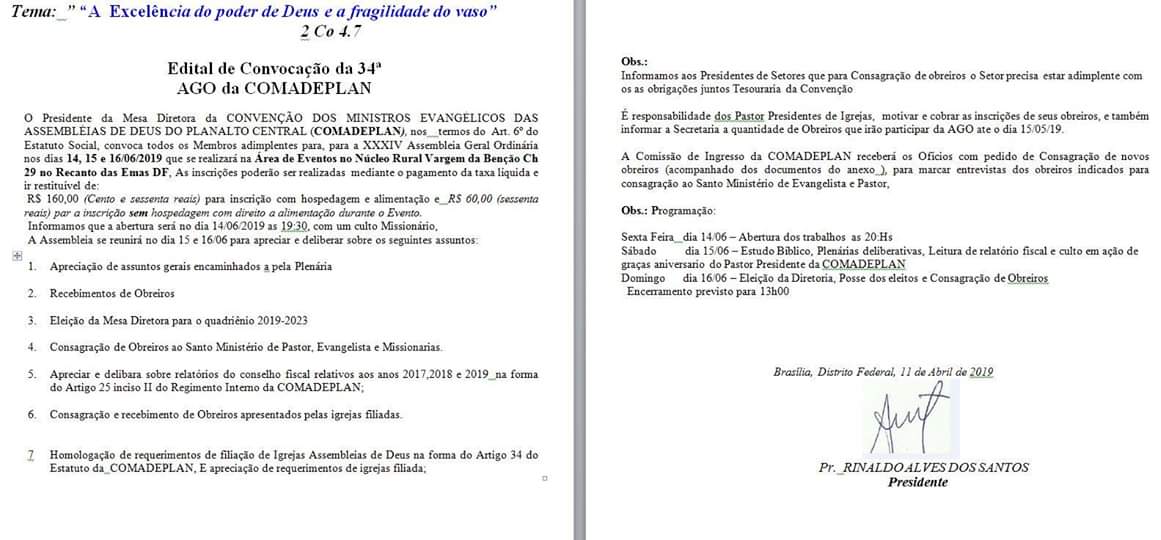 BLOG DA COMADEPLAN : Com o tema " A excelência do poder de Deus e a fragilidade do vaso", a ...