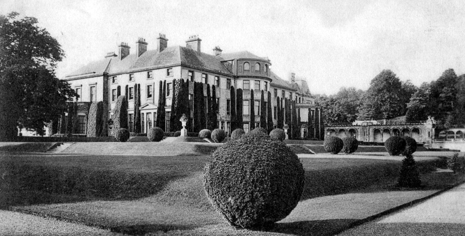 Tour Scotland: Old Photographs Keir House Scotland