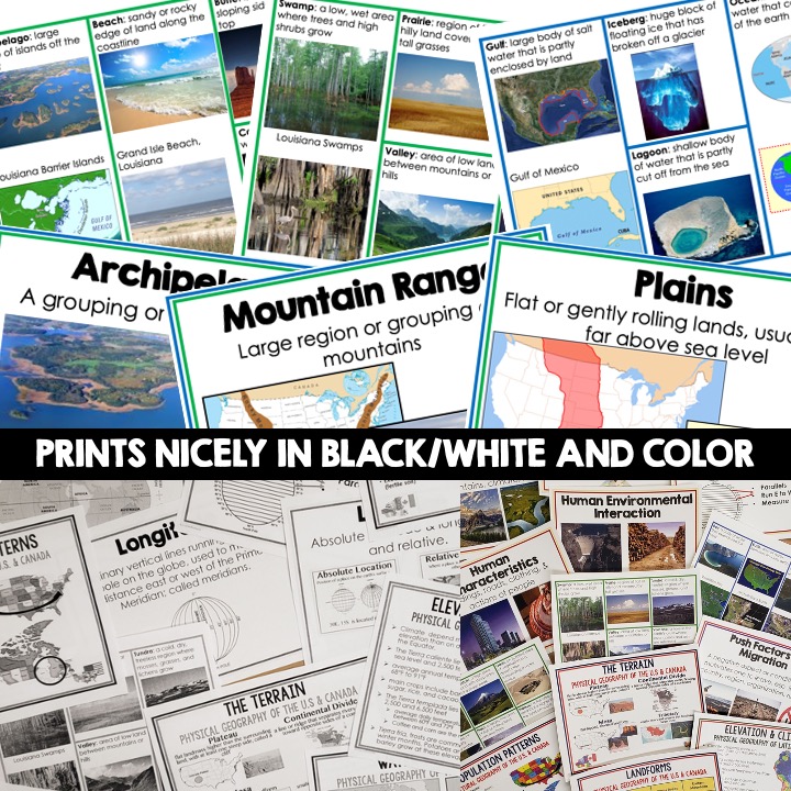 World Geography Anchor Charts, Word Walls, Bellringers, Gallery Walks ...