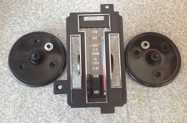 1976 Corvette Stingray: Restore, Repair, Detail: HVAC Control Panel and ...