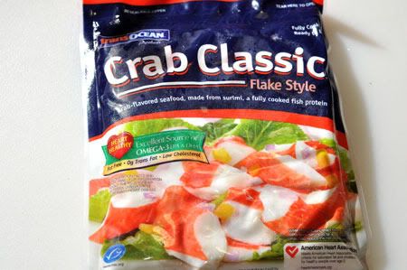 Things wot I Made Then Ate: Surimi, yellowfin tuna, shrimp salad