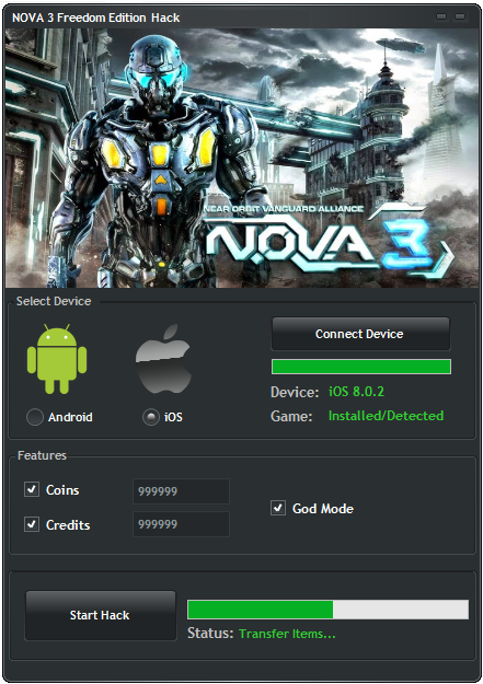 Best Games Cheats: N.O.V.A 3 Freedom Edition Hack Cheat Tool (Android ...