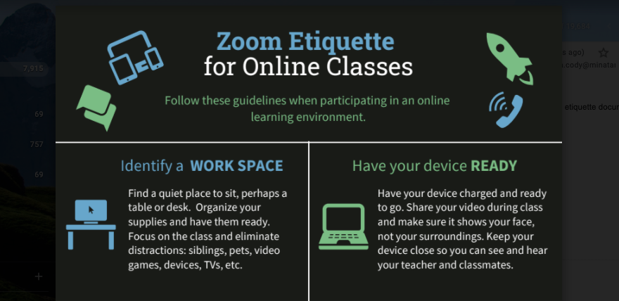 Zoom Etiquette | Chadron Public Schools