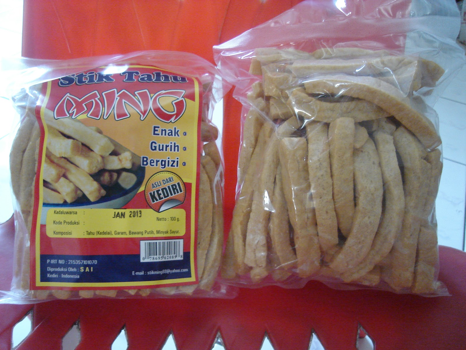 STIK TAHU OLEH-OLEH KHAS KEDIRI | Makanan dan Jajanan Kediri