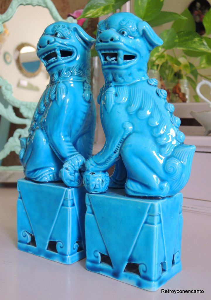 Rastro con encanto: Pareja Perros Fu