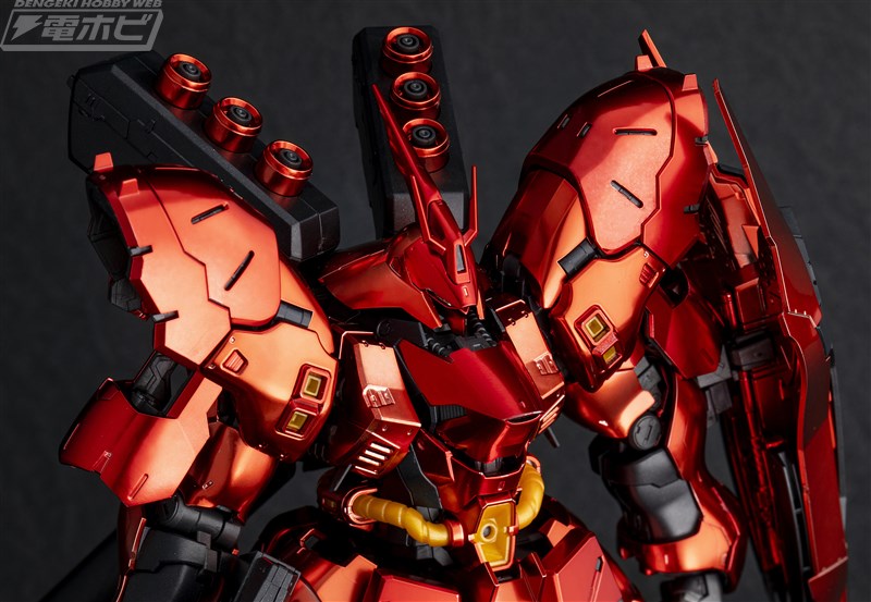 P-Bandai: RG 1/144 MSN-04 Sazabi [Special Coating] Sample Images by ...