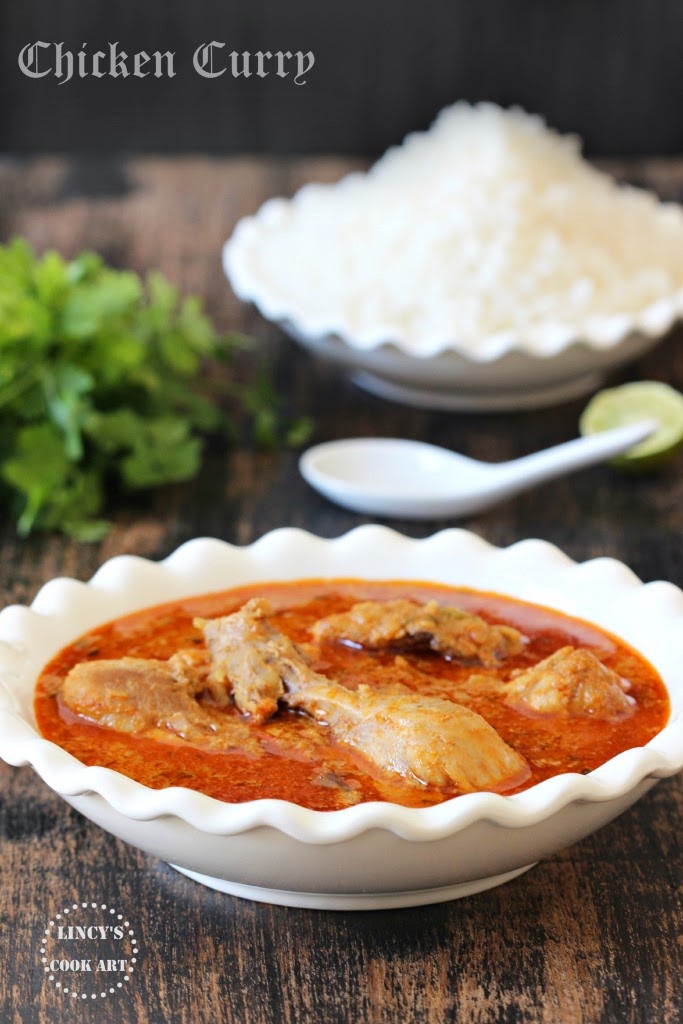 Chicken Curry ~ Lincy's Cook Art