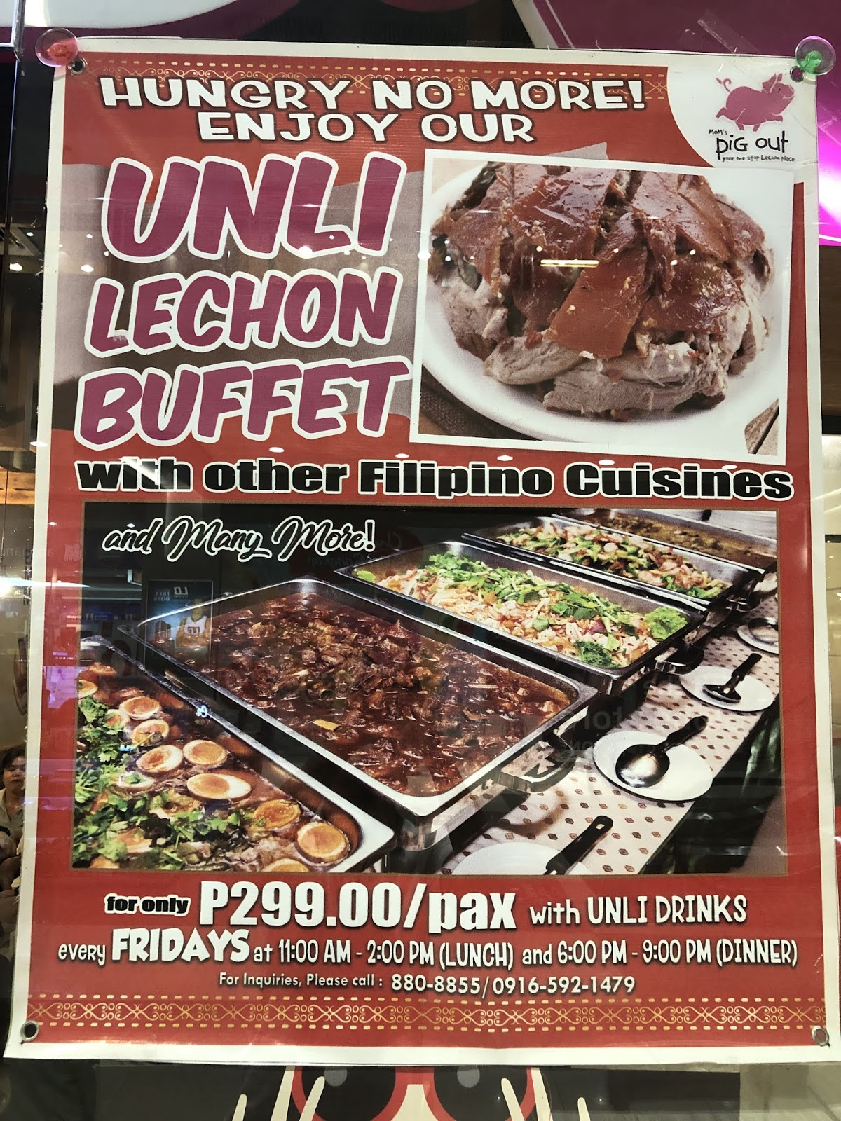 Keep Calm and Pig Out! with Mom’s Pig Out’s Unli Lechon Buffet ...