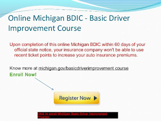 Michigan Basic Driver Improvement Course Answers