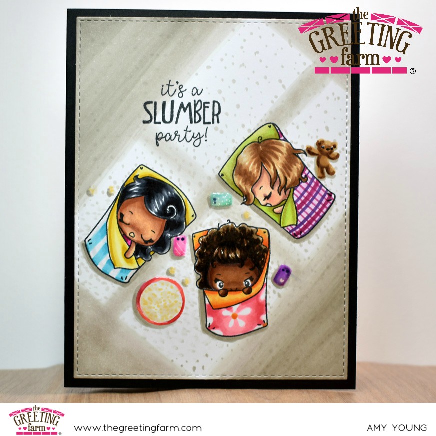 A thousand sheets of paper: It's a slumber party...