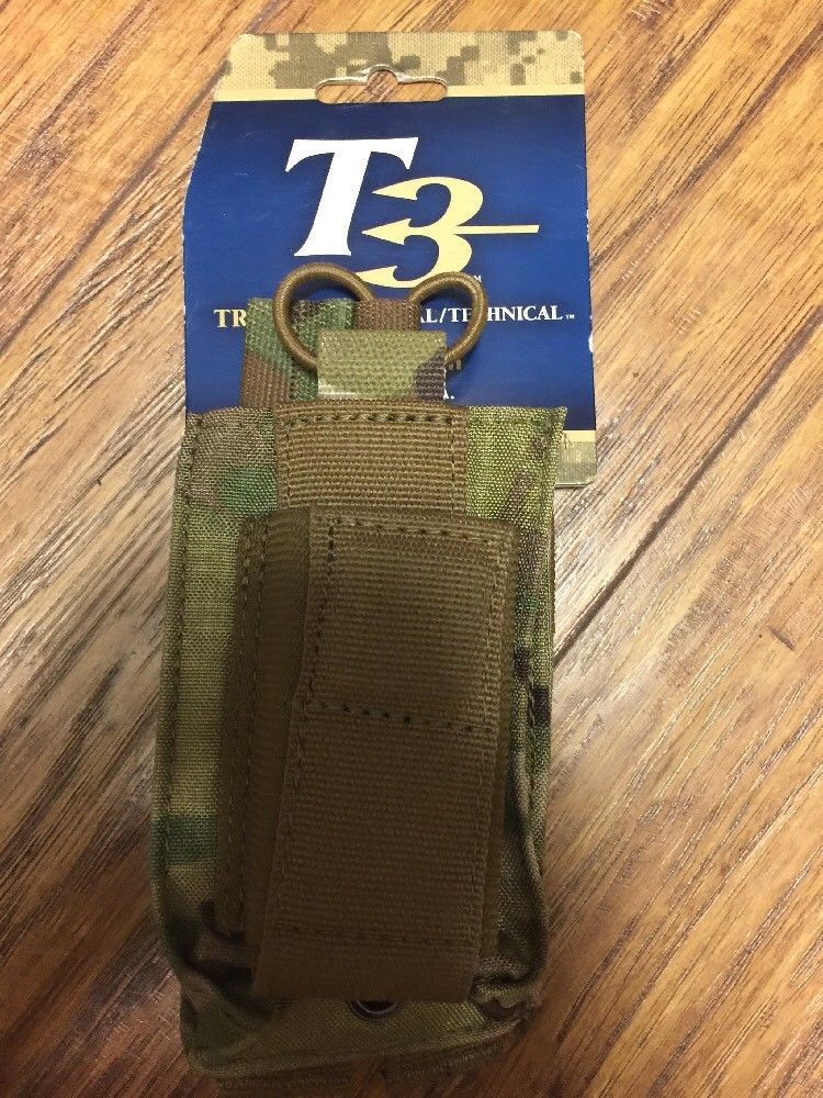 Webbingbabel: T3 Trident Tactical Magnet M4 Single Mag Pouch Multicam