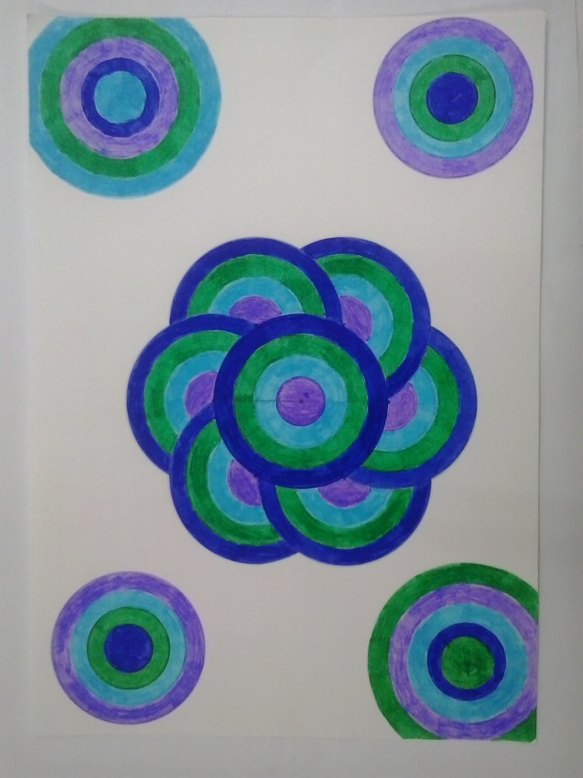 Plástica 12: 1º y 2º ES0_CIRCUNFERENCIA_ USO DEL COMPÁS