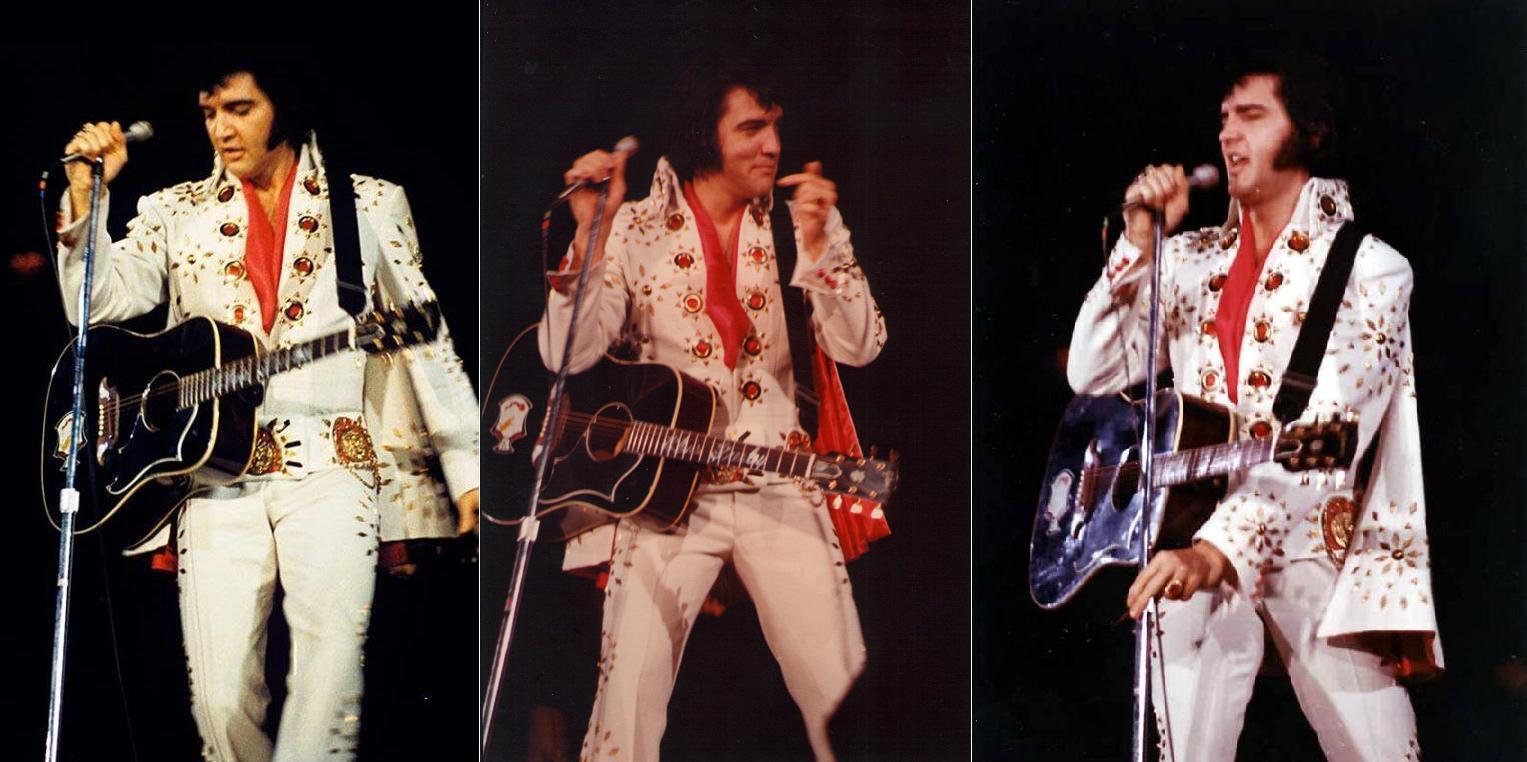 Elvis Presley . . . : Jumpsuit - Pinwheel White