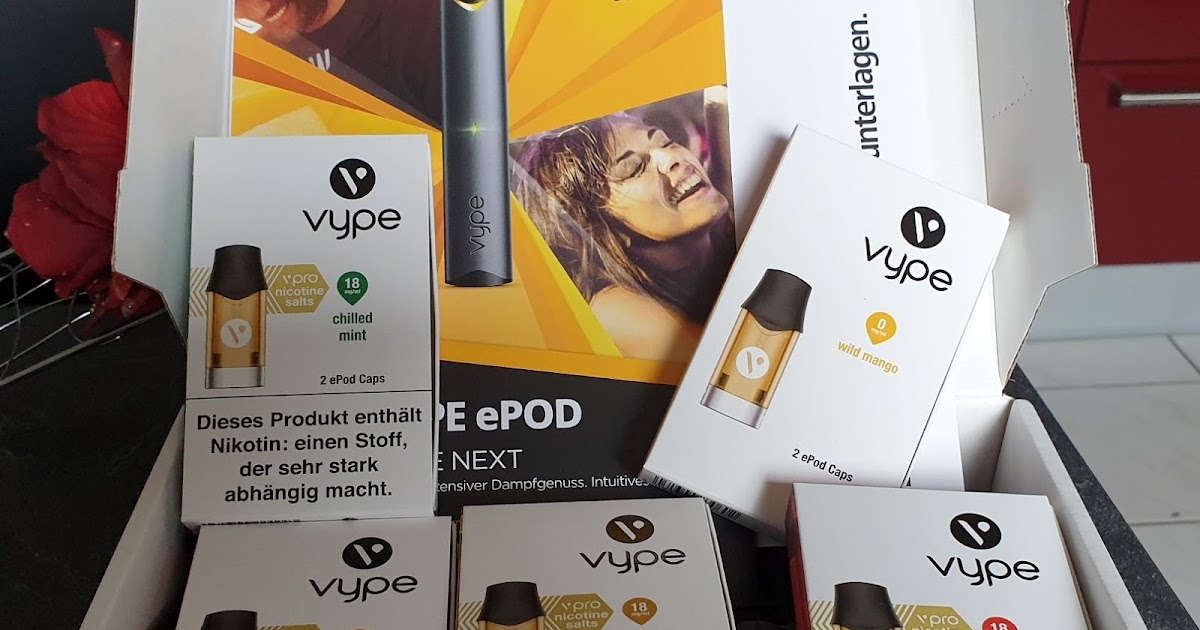 Heike testet: VYPE ePOD - die Kleine mit dem großen Dampfgenuss