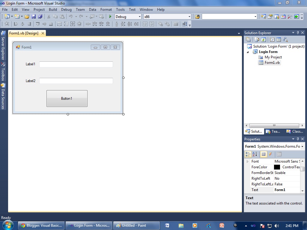 Visual Basic Expert: How to Make a Login Form