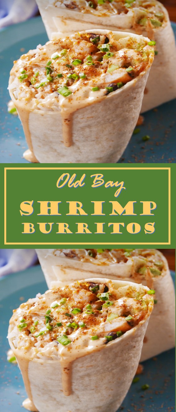 Old Bay Shrimp Burritos Recipe