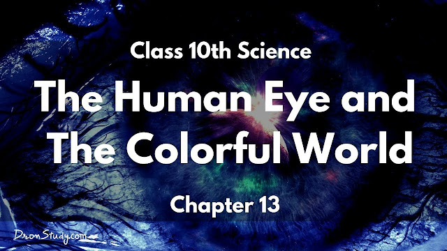 CHAPTER 11 THE HUMAN EYE AND THE COLOURFUL WORLD CBSE CLASS 10TH