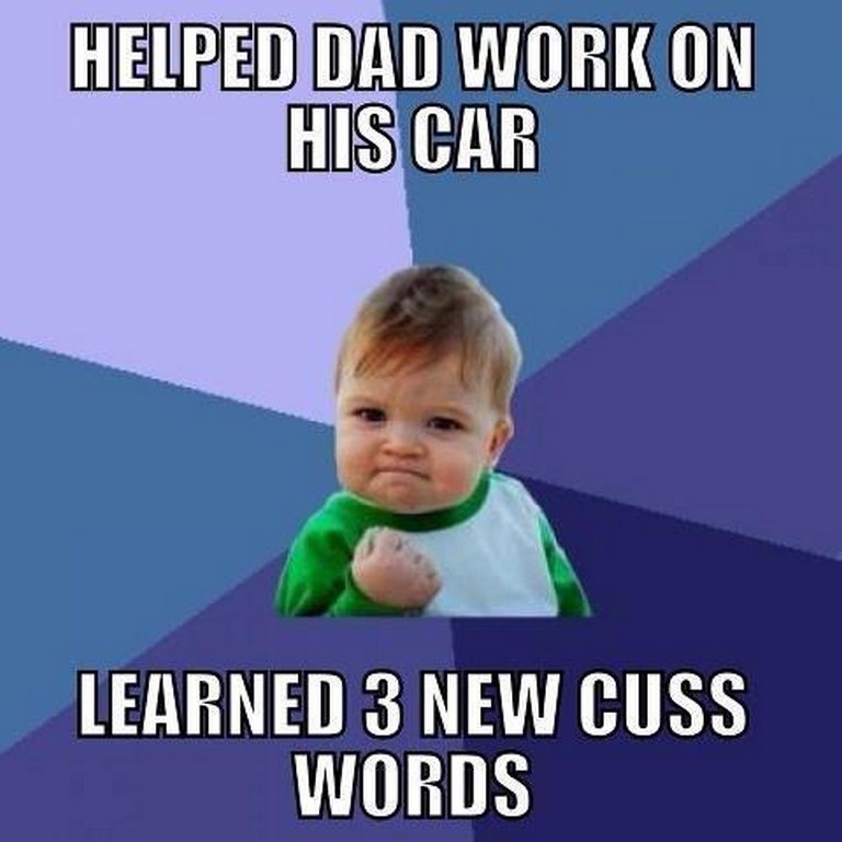 Chuck's Fun Page 2: Five humorous images with captions