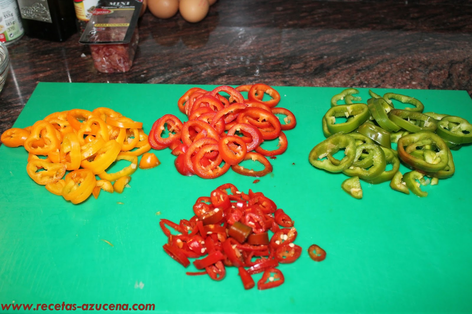 Mis Recetas: Tortilla mini pimientos dulces.