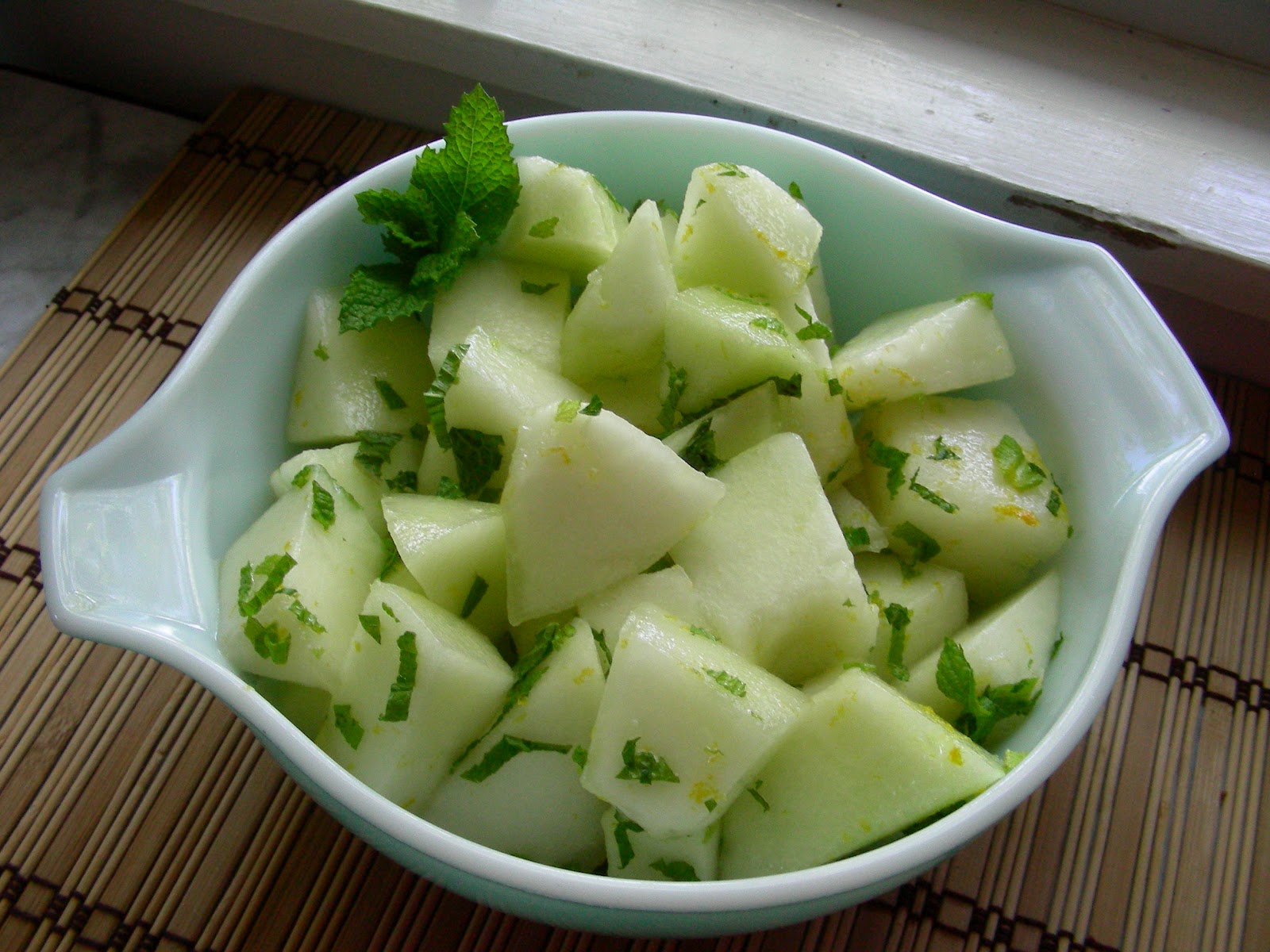 Susan Can Cook: Random Food Fridays - Minted Melon Salad