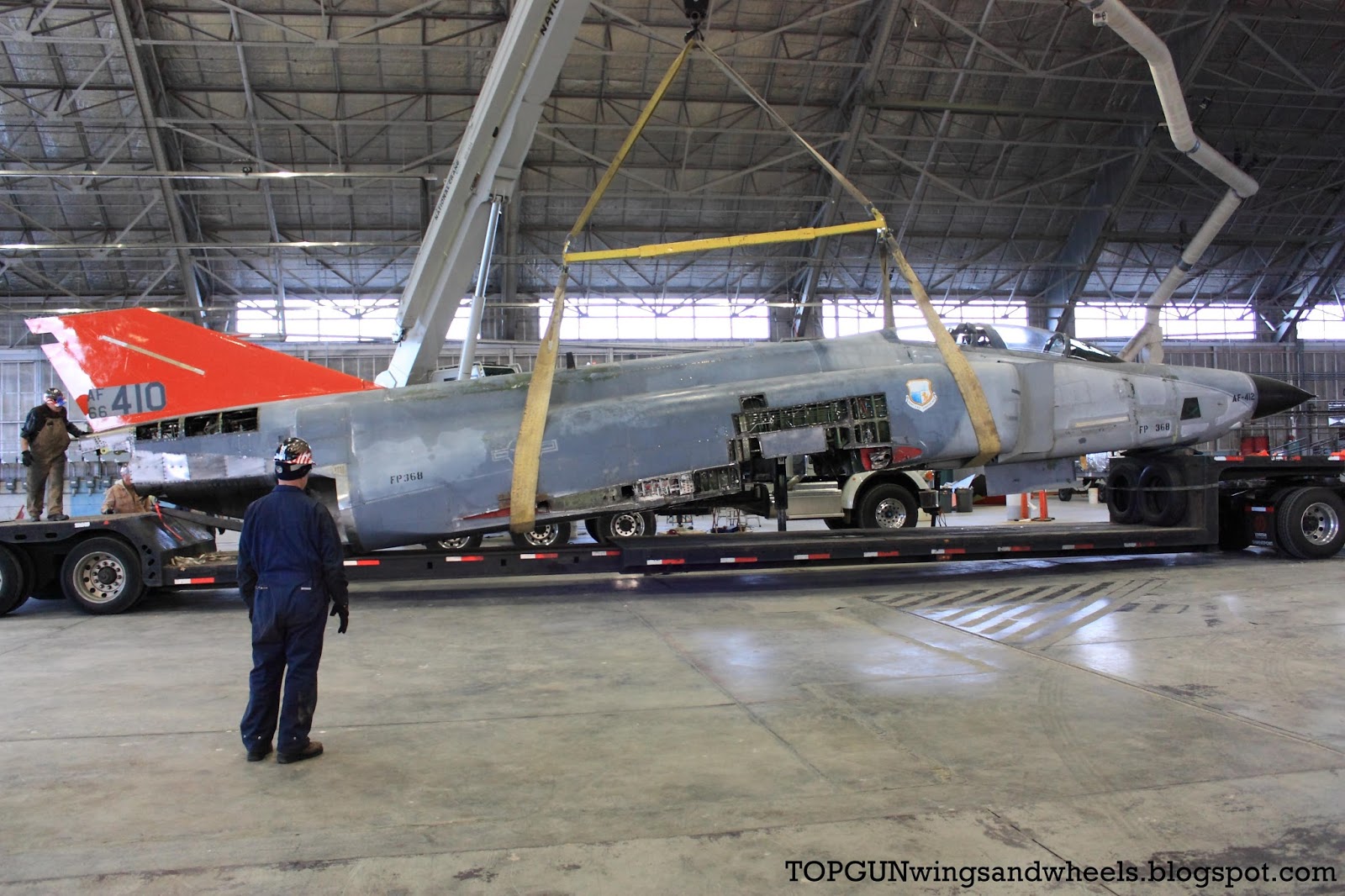 TOPGUN Wings And Wheels: Trip to Edwards AFB and QRF-4C Move