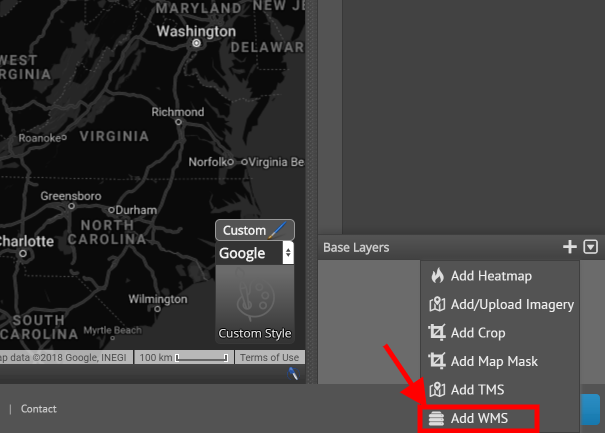 Using WMS Layers With Scribble Maps