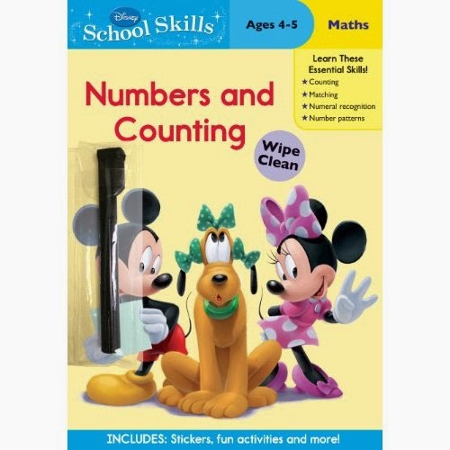 BUKU KANAK KANAK / KIDS BOOK: DISNEY SCHOOL SKILLS NUMBERS AND COUNTING