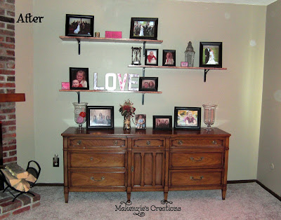 Makenzie's Creations: Project Distressed Shelves