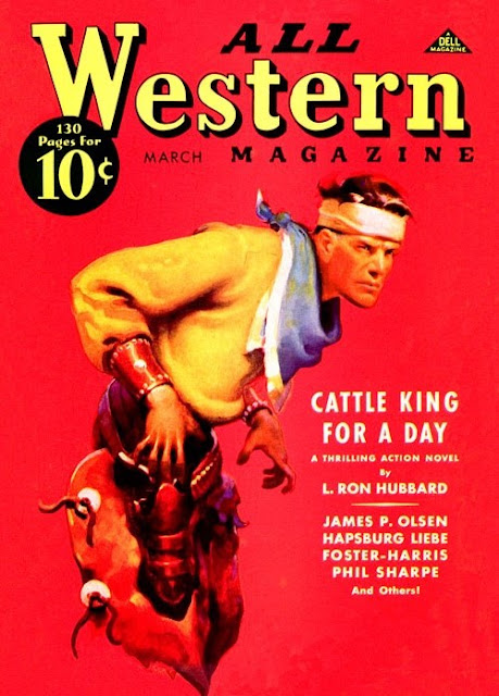 Western Pulp Magazine Cover Art and Illustrations - 40-Trading Cards Set