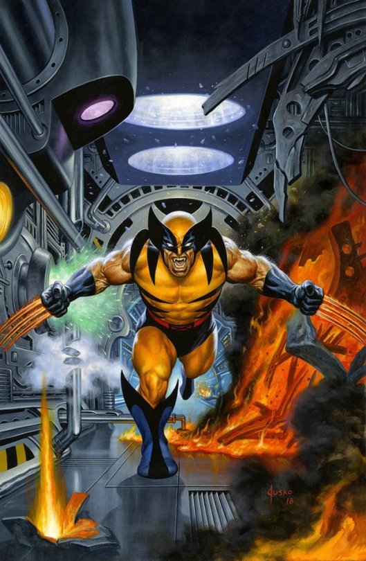 Calvin's Canadian Cave of Coolness: Wolverine By Jusko