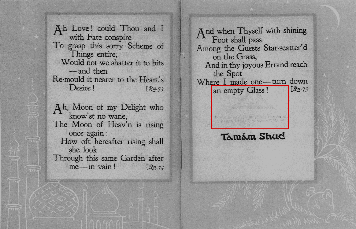 Mungkin, itu adalah petunjuk ter goblok yang pernah ditemukanpolisi ...