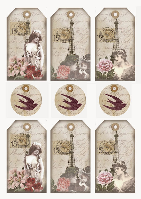 Girls in Paris: Free Printable Labels. | Oh My Fiesta For Ladies!