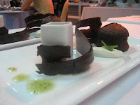 "The eyes eat first."