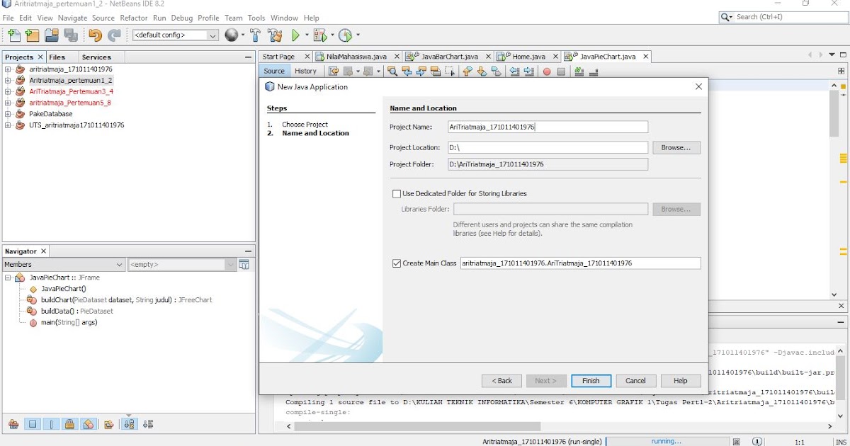 1. Cara membuat Grafik Sederhana (Ari triatmaja 171011401976) - Tugas ...