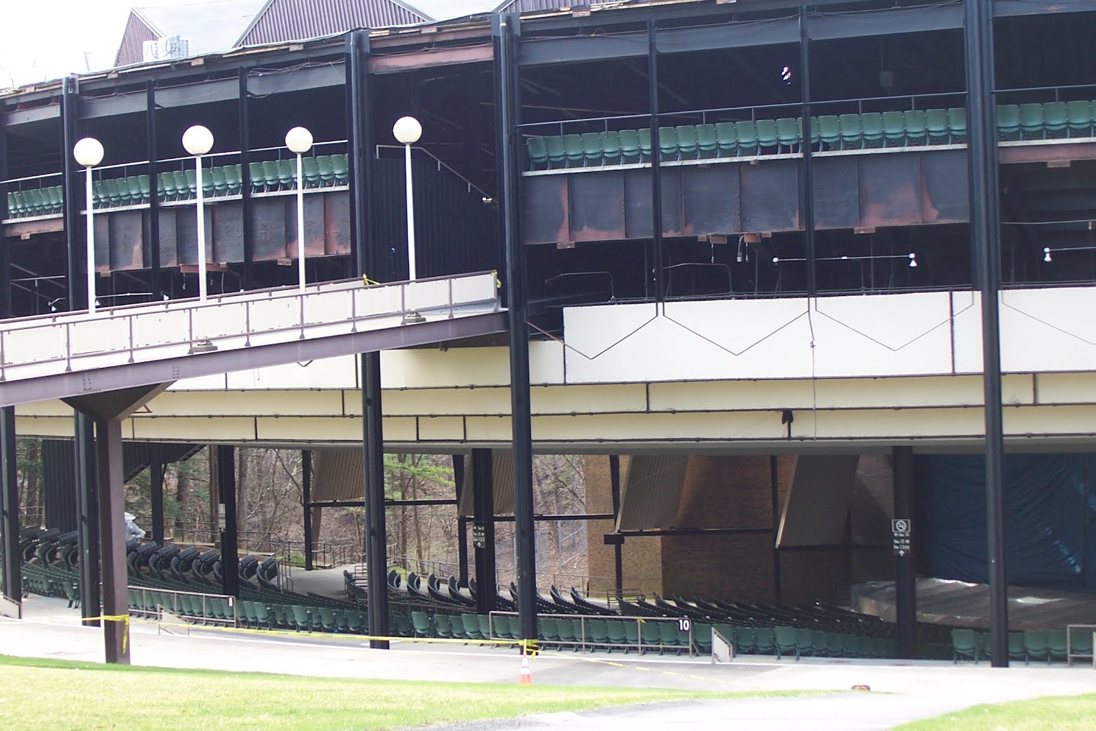 Save The Victoria Pool Society: spac facade redo continued, 3/23/12.