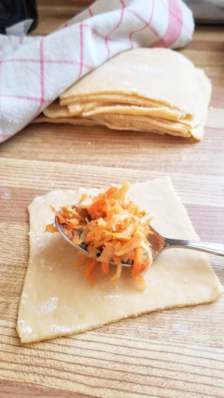 Hot and Cold Running Mom - Just my Stuff: Egg Roll Wrappers from Scratch