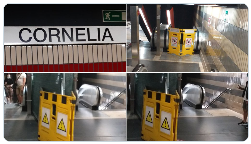 La stazione Cornelia, ecco come è ridotta