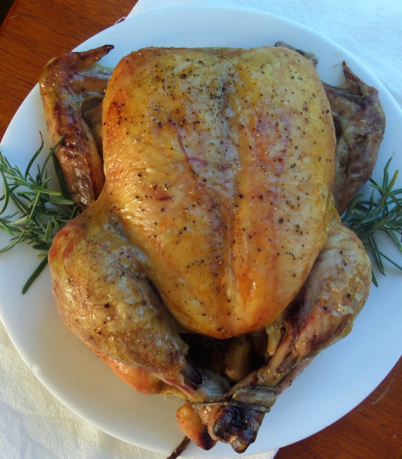 Becki Melvie: Roasting an Organic Free-Range Chicken {Fancy Roast Chicken}