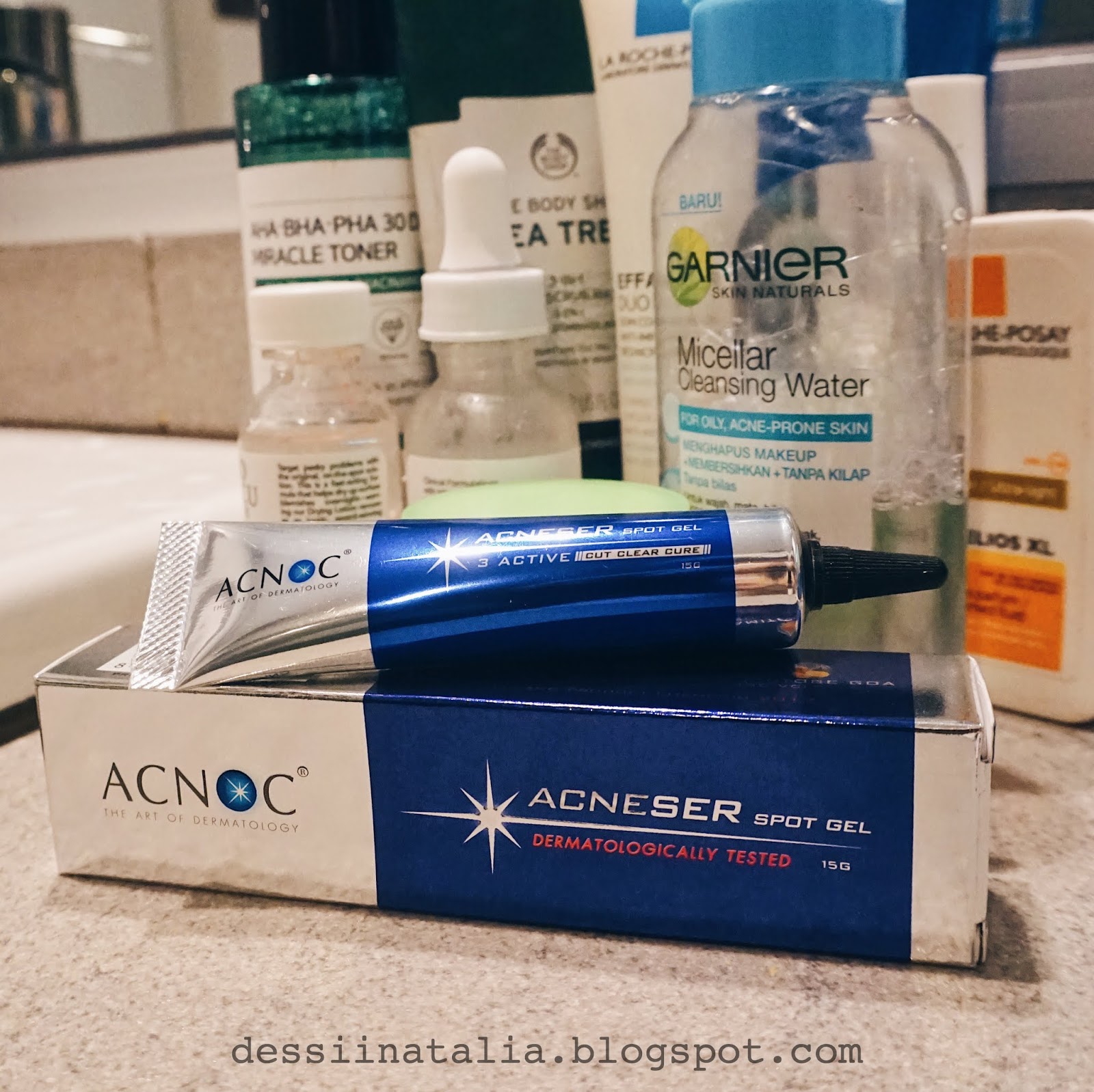 REVIEW [INDONESIA] : Menghilangkan Jerawat dalam Semalam Acnoc Acne Gel ...