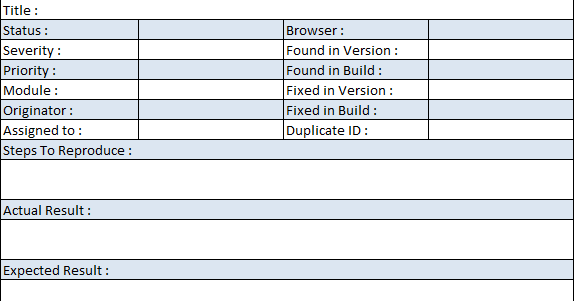 Testing Trooper: Testing_120 : Defect Template