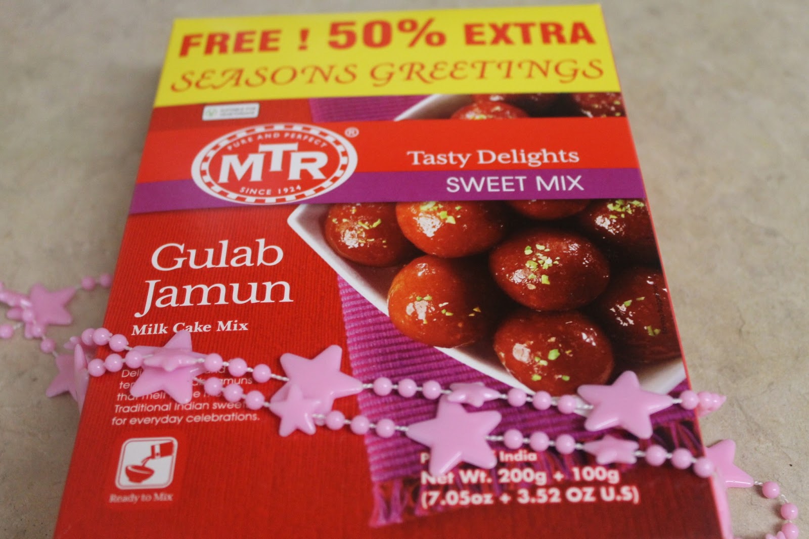 VineelaSiva: Gulab Jamun(Instant Packet)