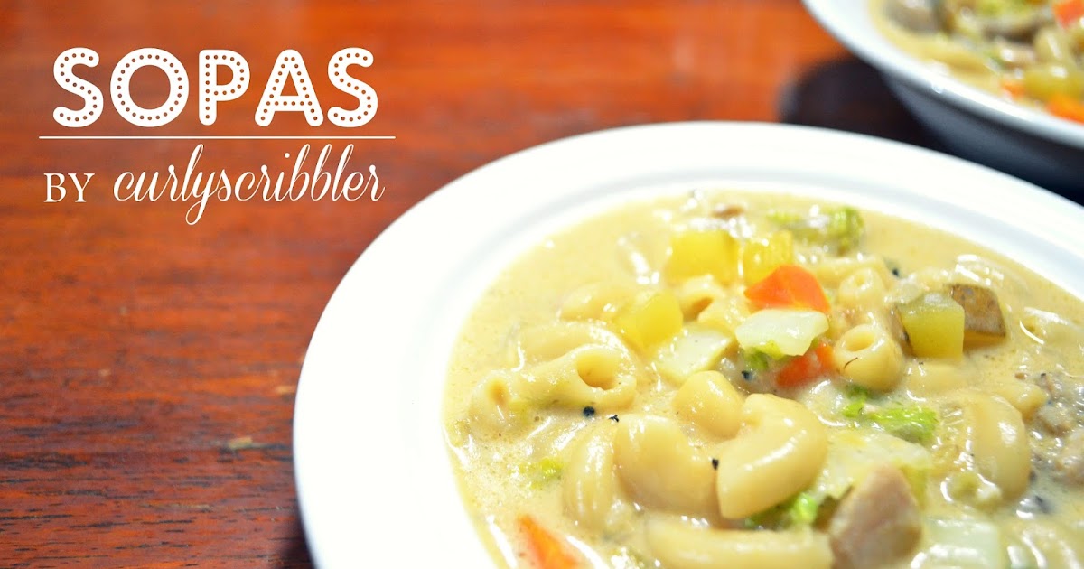 Recipe | Sopas